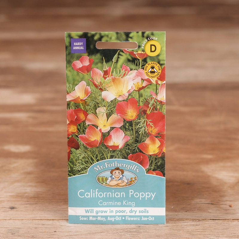 Californian Poppy Carmine King - Creative Gardens
