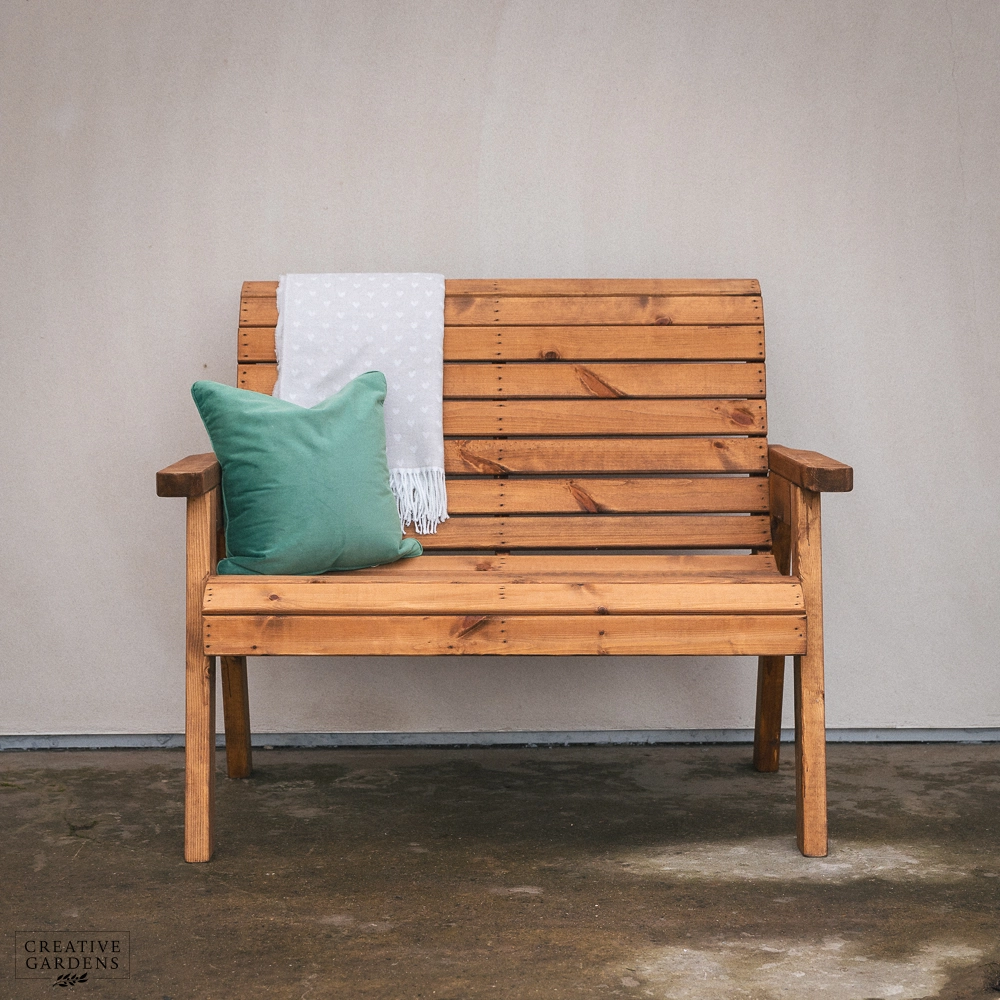 Charles Taylor 2 Seat Garden Bench - Creative Gardens
