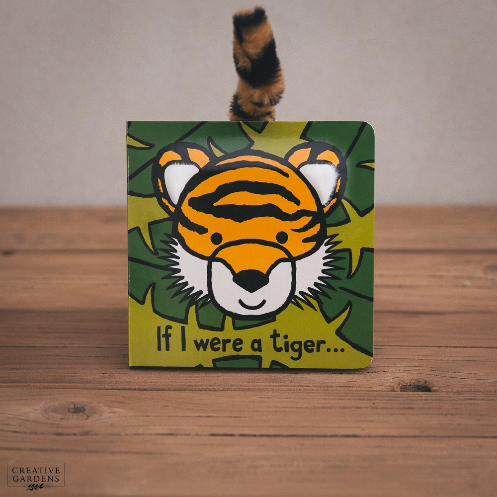 Jelly Cat If I Were A Tiger Board Book - Creative Gardens