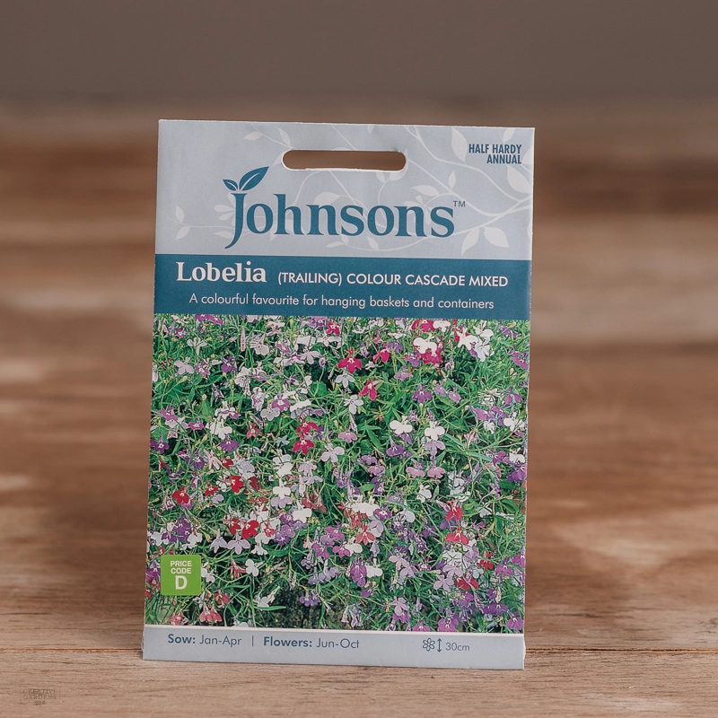 Lobelia (Trailing) Colour Cascade Mix - Creative Gardens