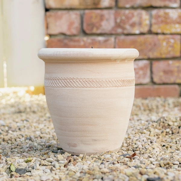 Himalaya Hara Teracotta Pot 23cm - 3 Assorted - Creative Gardens