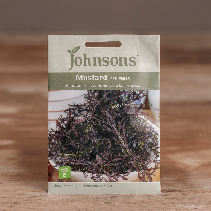 Mustard Red Frills - Creative Gardens