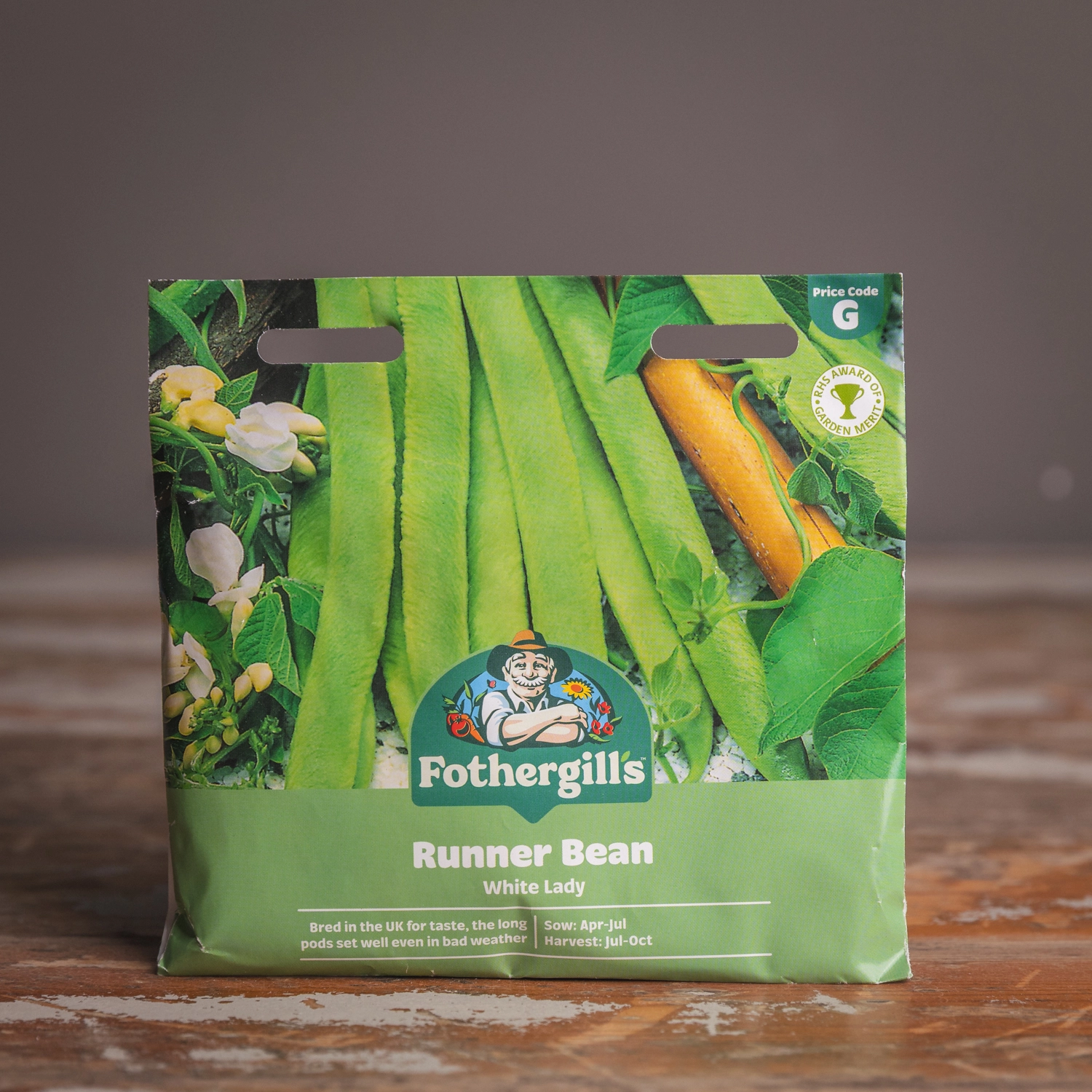 Runner Bean White Lady - Creative Gardens