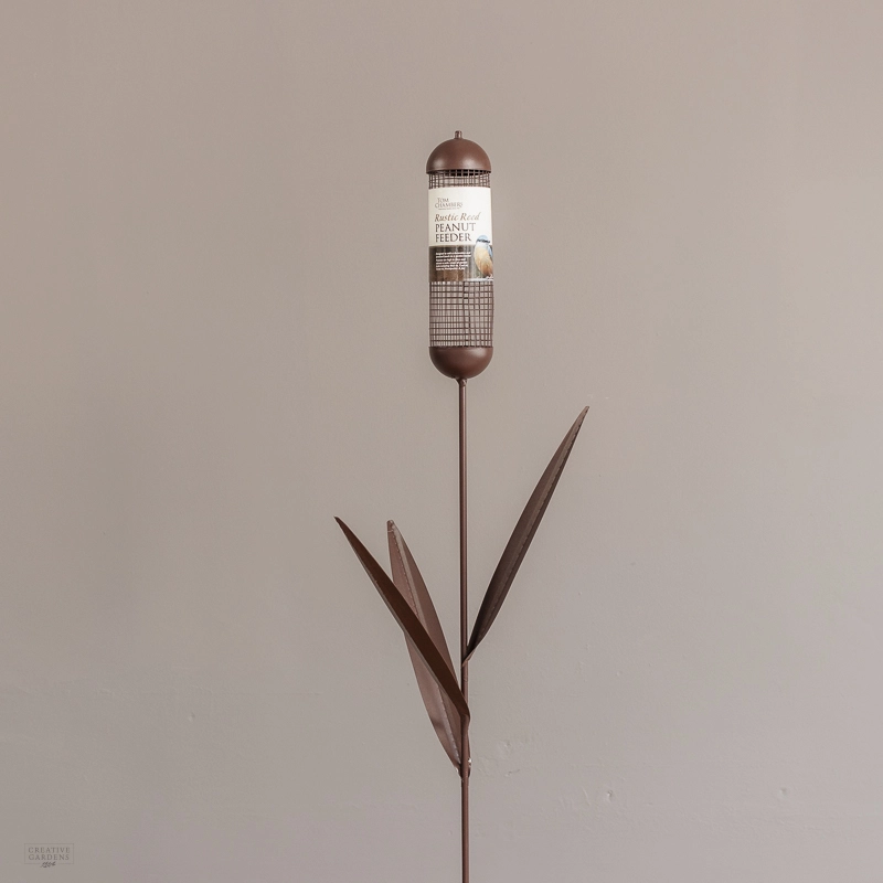 Tom Chambers Rustic Reed Peanut Garden Border Feeder - Creative Gardens