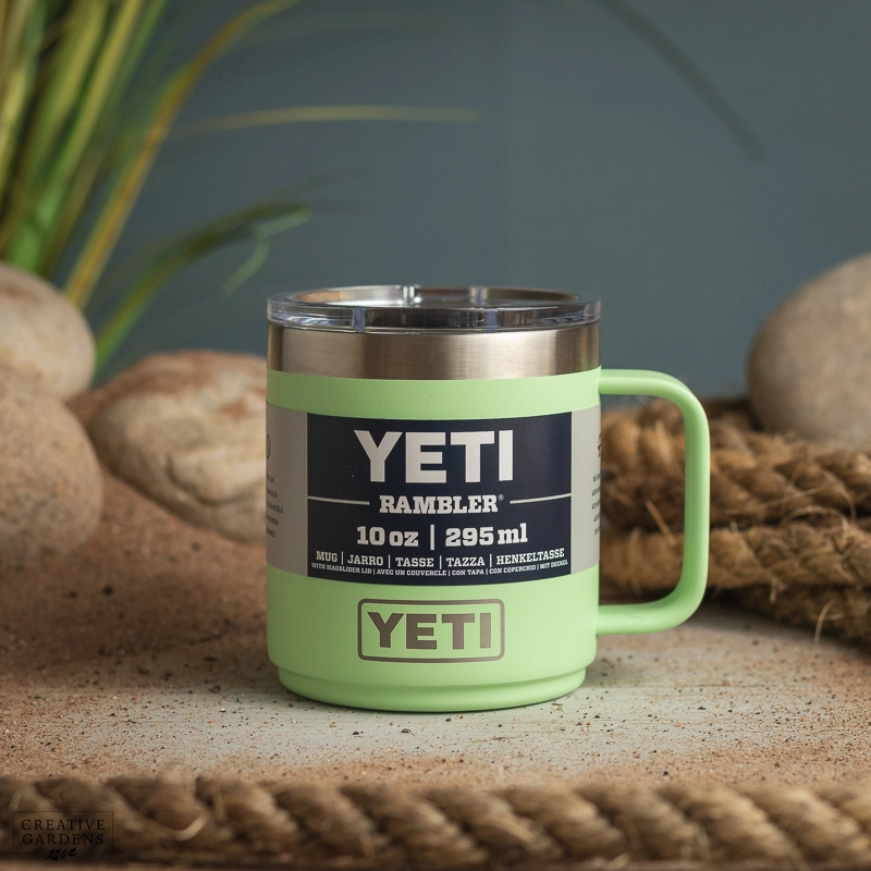 YETI Rambler 10 Oz Mug - Key Lime - Creative Gardens