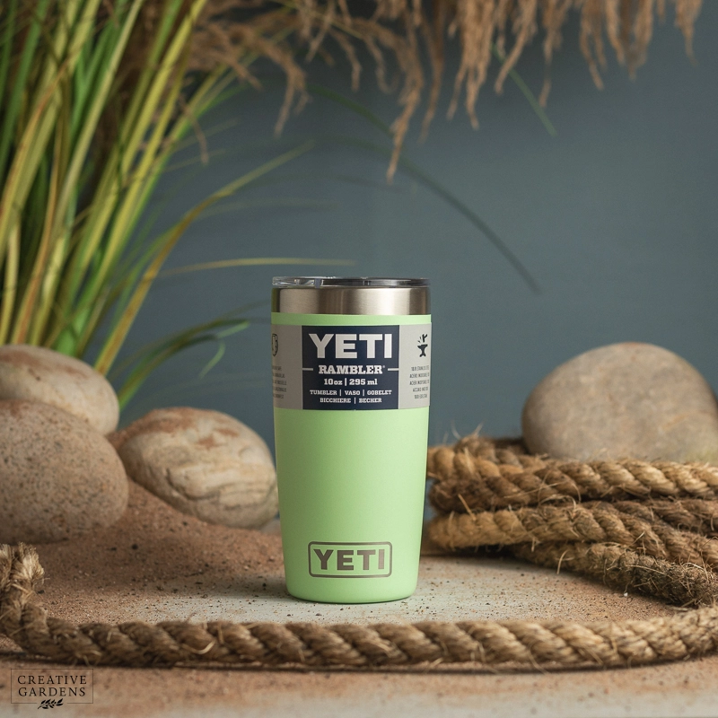 YETI Rambler 10 Oz Tumbler - Key Lime - Creative Gardens